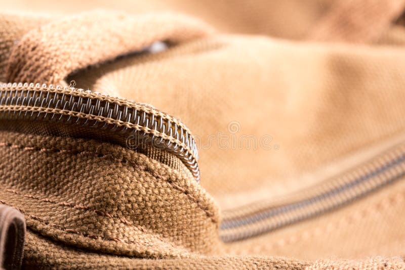 Bag with open zipper stock photo. Image of clothing, fasten - 48790246