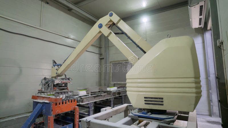 Bag Gripper. Automatic Pallet Wrapper. Robotic System for Stacking ...