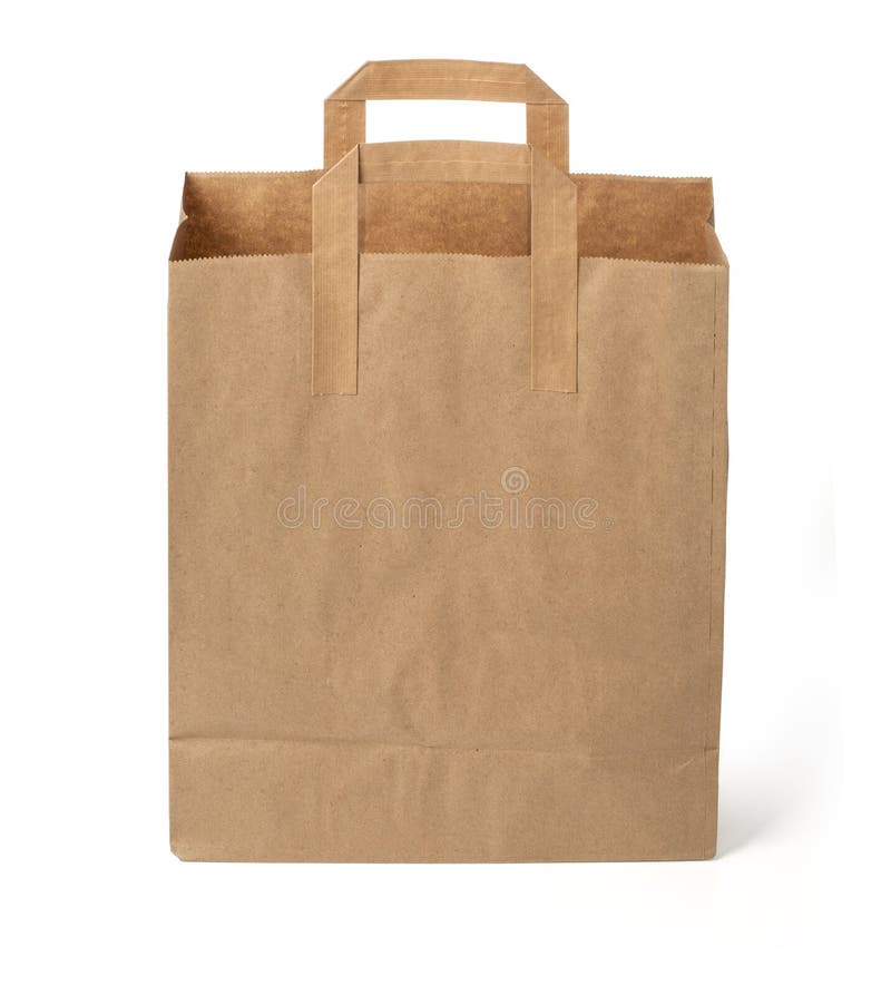 Paper bag stock image. Image of studio, recycling, paper - 28608907