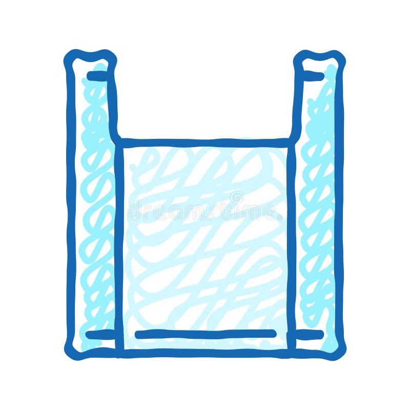 Bag Plastic Package Icon Doodle Illustration Stock Illustration ...