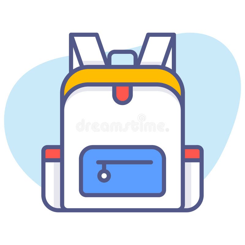 Bag, School, Backpack Modern Concepts Flat Design, Premium Quality ...