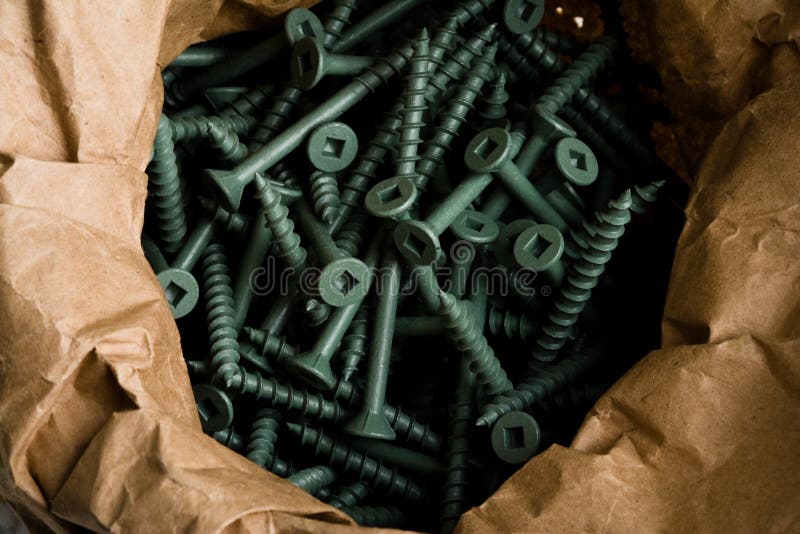 Bag Of Screws Picture. Image: 4660275