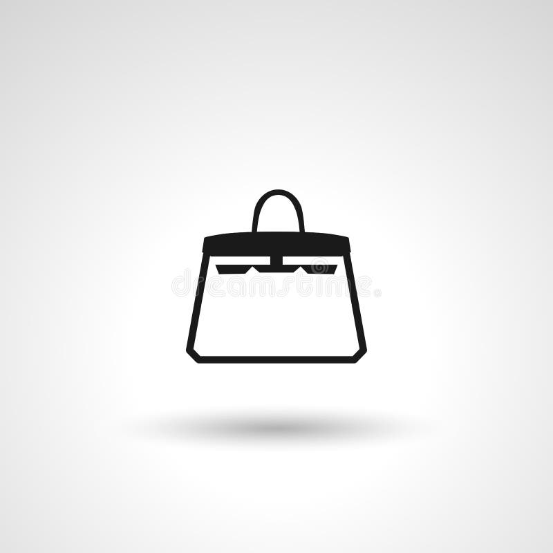 Bag Sign. Paper Bag Isolated Simple Icon Stock Vector - Illustration of ...