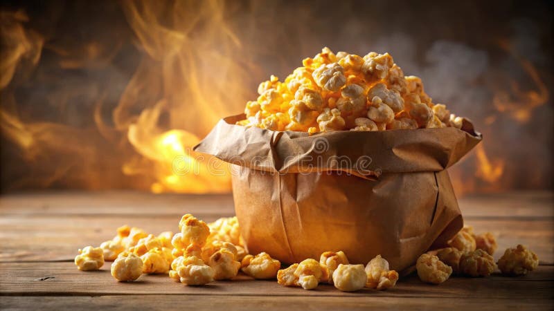 Sweet Popcorn with Barbie Colour Stock Image - Illustration of icing ...