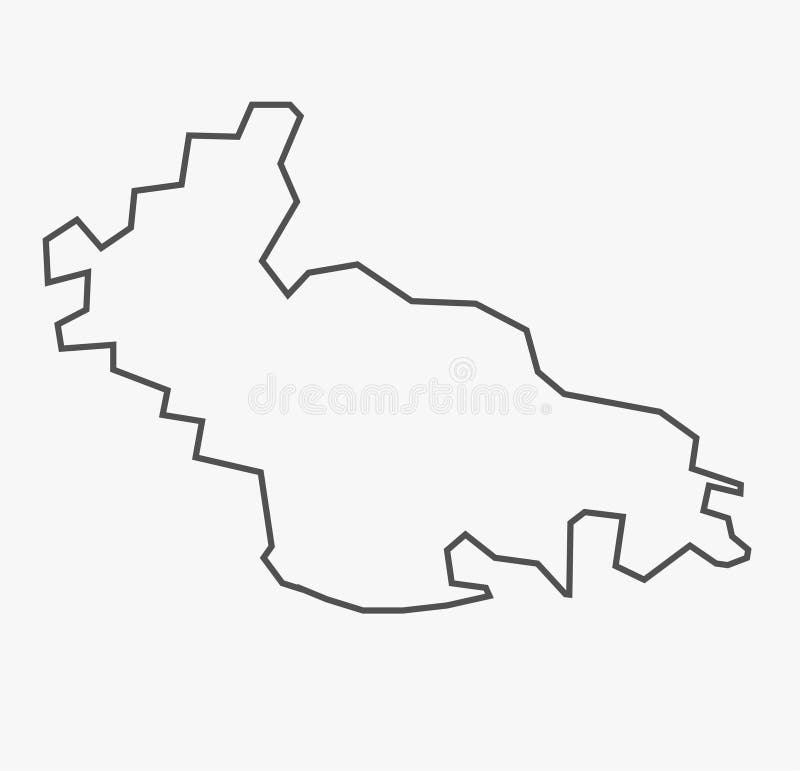 Bagalkot District Map in Karnataka State India Stock Vector ...