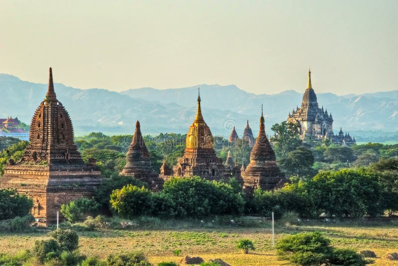 Bagan stock photo. Image of bagan, pagoda, architecture - 24623364