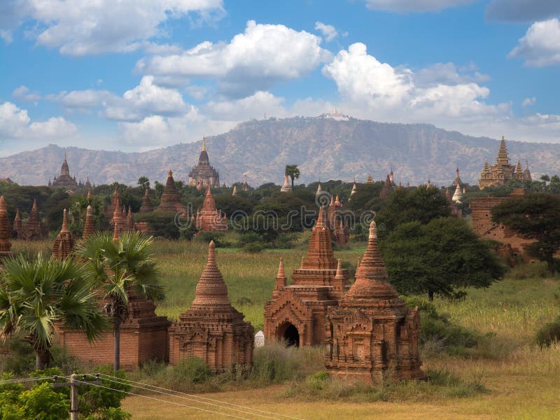 Bagan ancient city stock photo. Image of heritage, dusk - 55467100