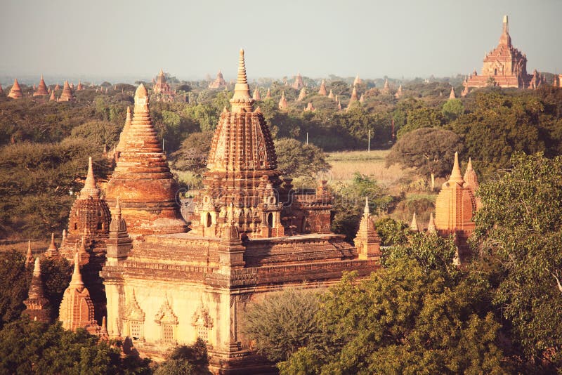 Bagan stock image. Image of pagoda, building, culture - 209959089