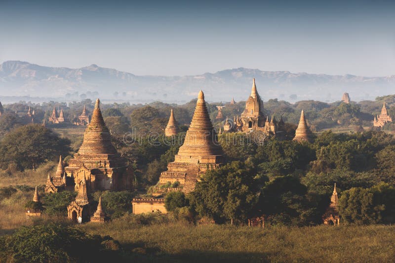 Bagan stock photo. Image of asia, dawn, bagan, archaeology - 106273380