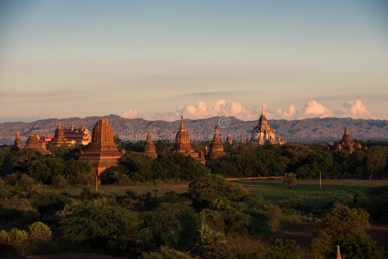 Bagan, Myanmar. stock photo. Image of myanmar, monument - 102480410
