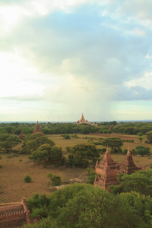 Bagan pagodas stock image. Image of history, majestic - 31375565