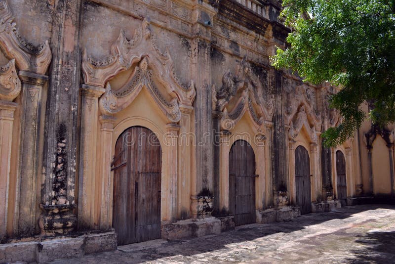 Bagan Temple, Myanmar stock image. Image of trees, temples - 94991735