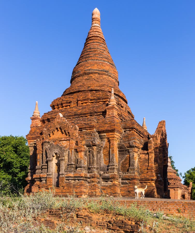 Bagan temples, Myanmar stock image. Image of journey - 121511901