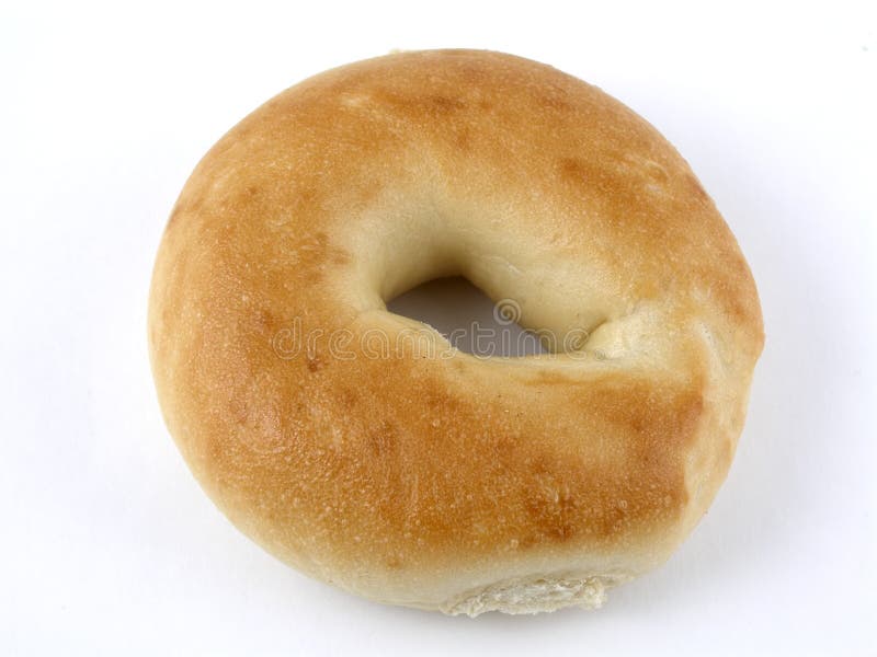 Bagel stock photo. Image of ring, baked, plain, jewish - 394400