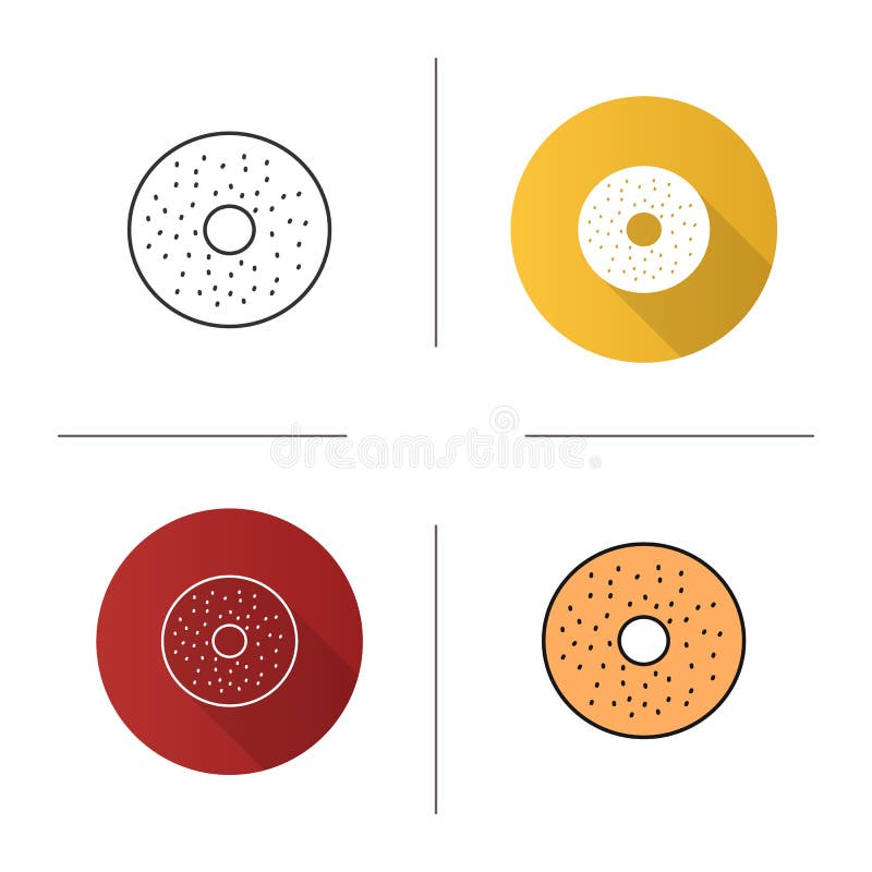 Bagel Icon. Detailed Set of Russian Culture Icons. Premium Graphic ...