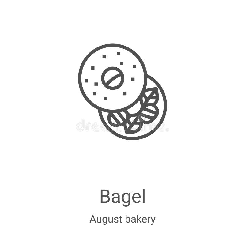 Bagel Linear Stock Illustrations – 994 Bagel Linear Stock Illustrations ...