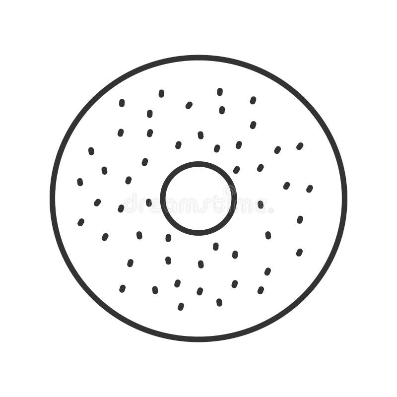 Bagel Drawing Stock Illustrations – 2,942 Bagel Drawing Stock ...