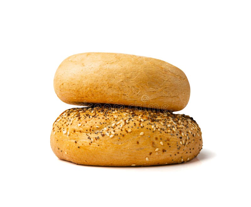 Bagel, Round Bread Bun, Wheat Bakery with Grains and Seeds for ...