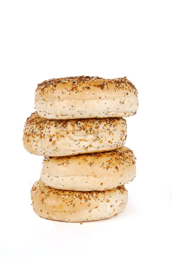 Bagels stock image. Image of food, grain, wholesome, background - 19854135