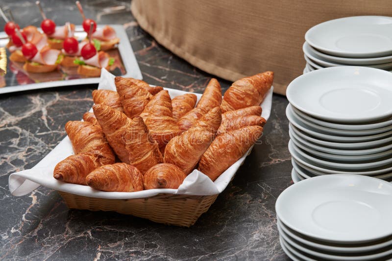 Puff Pastry on the Buffet Table Stock Photo - Image of healthy ...