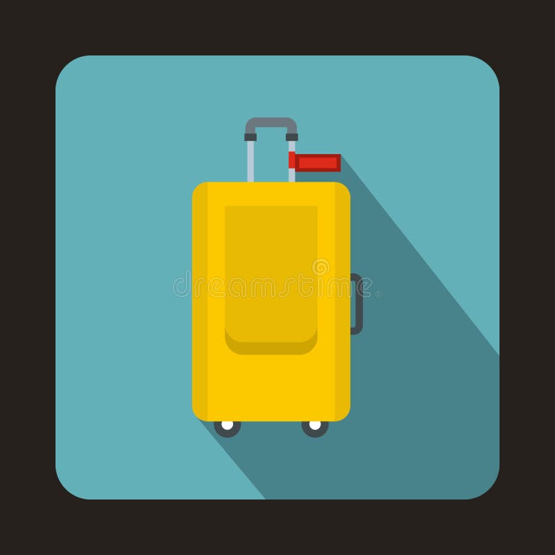 Travel Baggage Logo Icons Set, Simple Style Stock Vector - Illustration ...