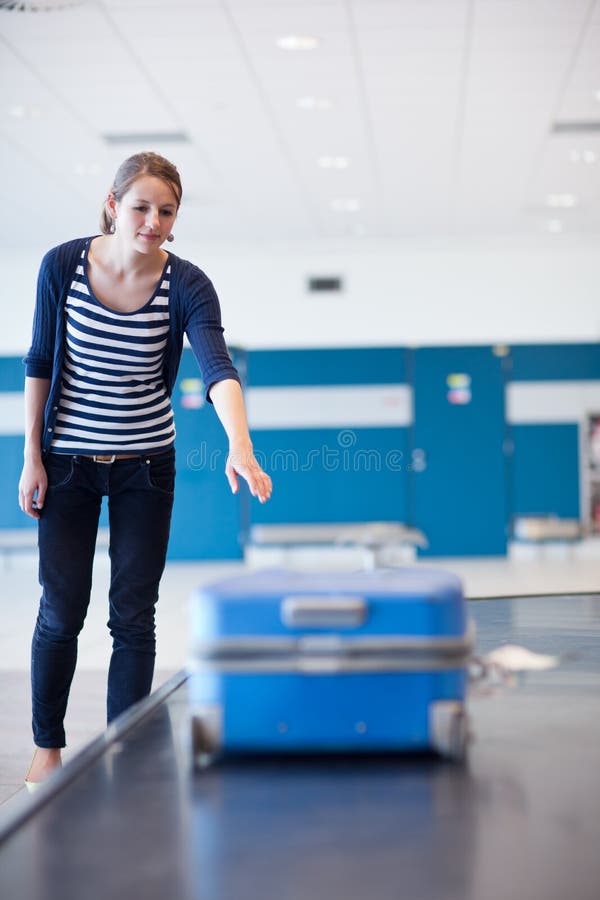Baggage Reclaim at the Airport Stock Photo - Image of screen, journey ...