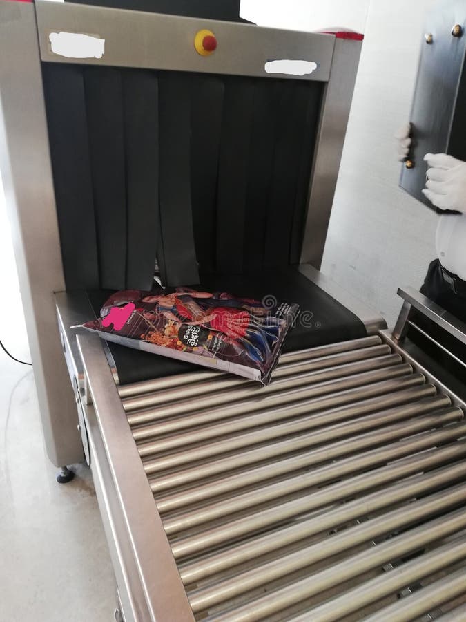 Baggage Scanning Machine in a Five Star Hotel at Hyderabad Editorial ...