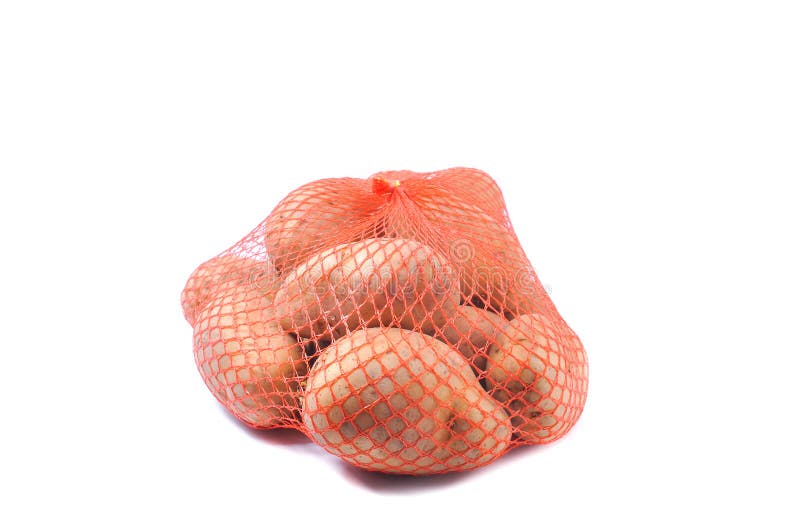 Bagged Potatoes stock photo. Image of market, grocery - 28586808