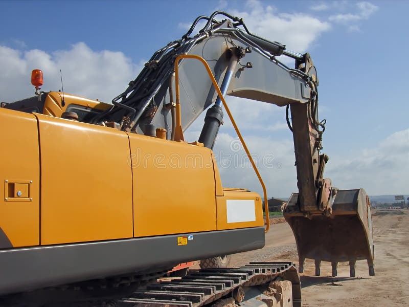 Bagger 4 stockbild. Bild von ökologie, zertrümmern, umgebung - 3064279