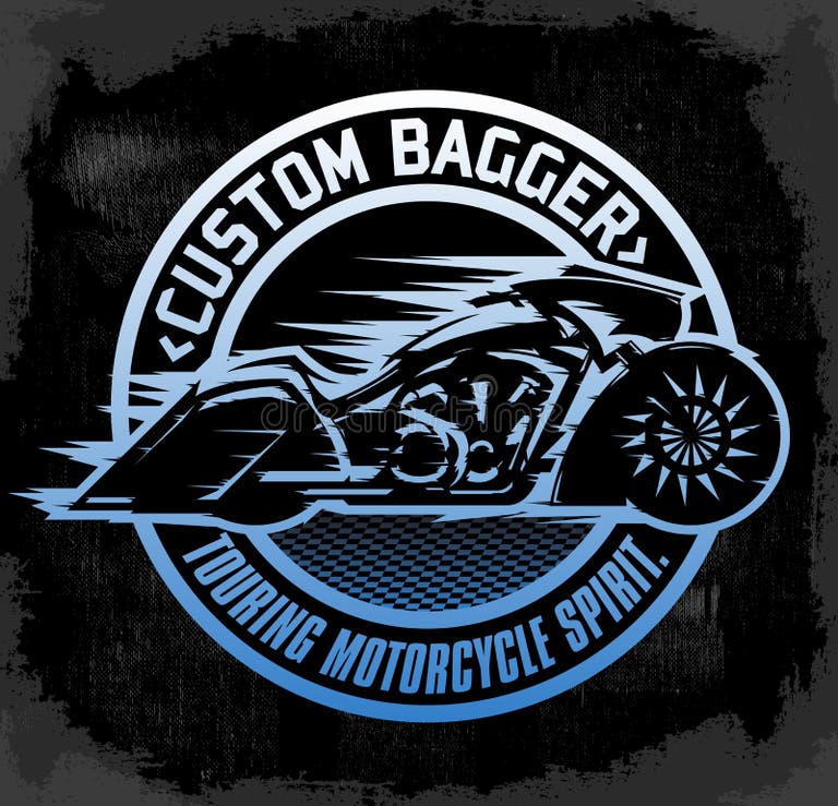 Bagger Motorcycle Stock Illustrations – 44 Bagger Motorcycle Stock ...