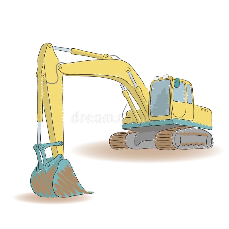 Bagger Stock Illustrationen, Vektoren, & Kliparts - 7,435 Stock ...