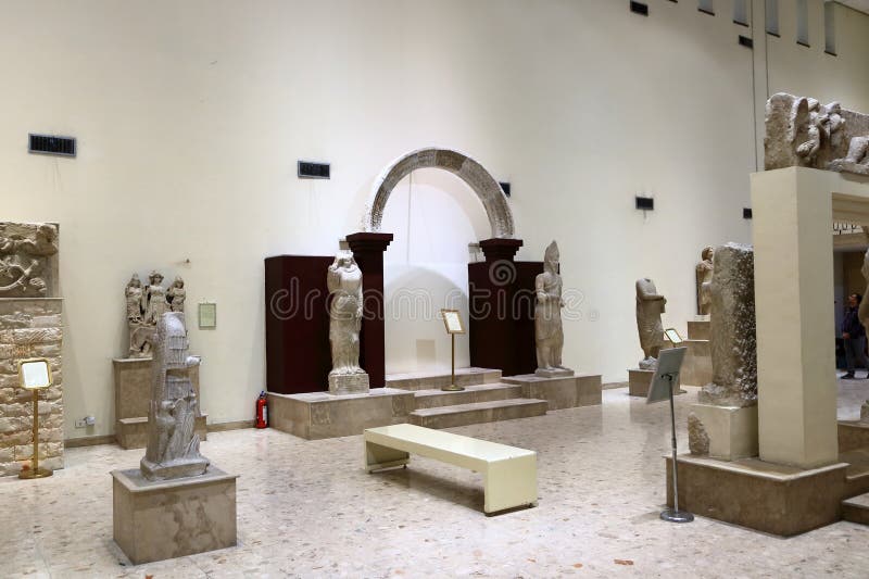 Baghdad, Bagdad, Iraq - November 15 2024: Inside the National Museum of ...