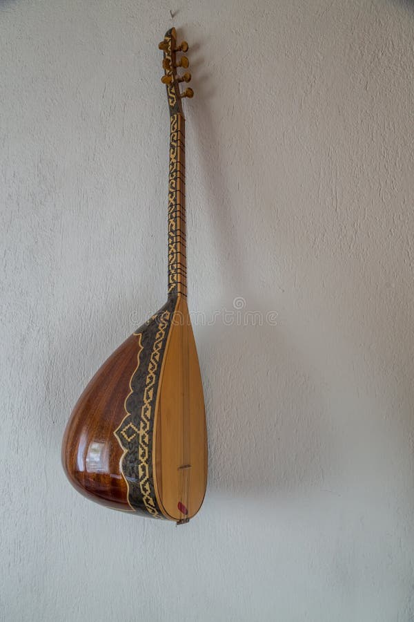 Saz Baglama Traditional Turkish Music Instrument I Stock Photo - Image ...