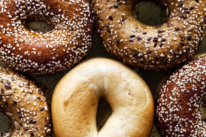 Baglar arkivfoto. Bild av korn, bulle, bakade, avbrottet - 16191888