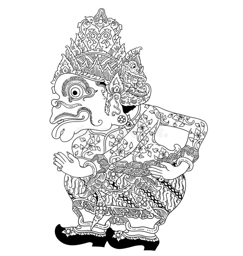 Basudewa stock vector. Illustration of dimensional, druwasa - 89652941