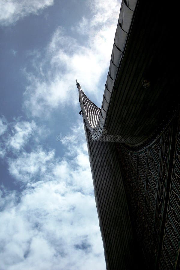 Bagonjong Roof Stock Photos - Free & Royalty-Free Stock Photos from ...