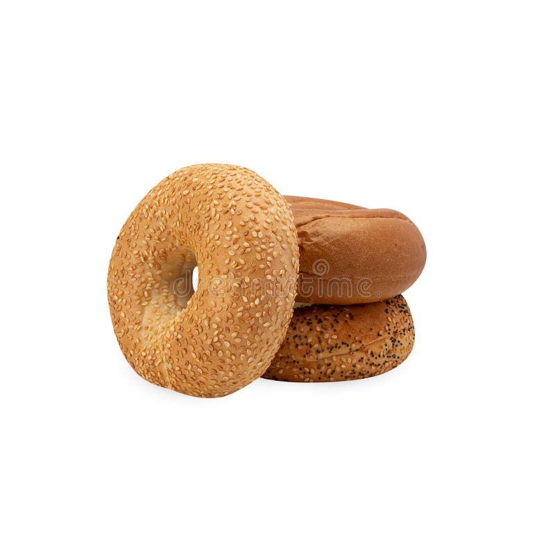 Bagos Isolados Em Fundo Branco Com Caminho De Recorte. Imagem de Stock ...