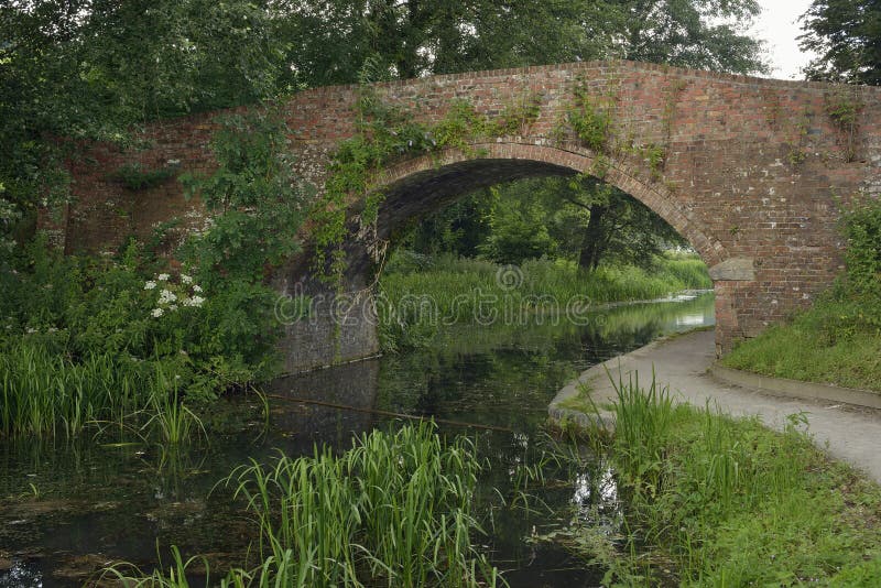 Bagpath Bridge, Thrupp stock photo. Image of narrow, severn - 75703008