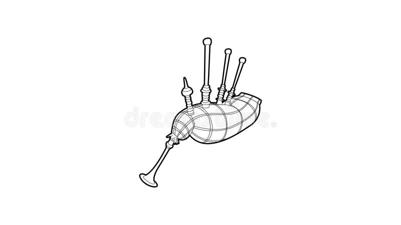 Bagpipe Icon Animation Stock Footage & Videos - 5 Stock Videos