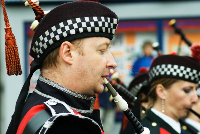 Bagpipers editorial stock photo. Image of highlander - 13401493