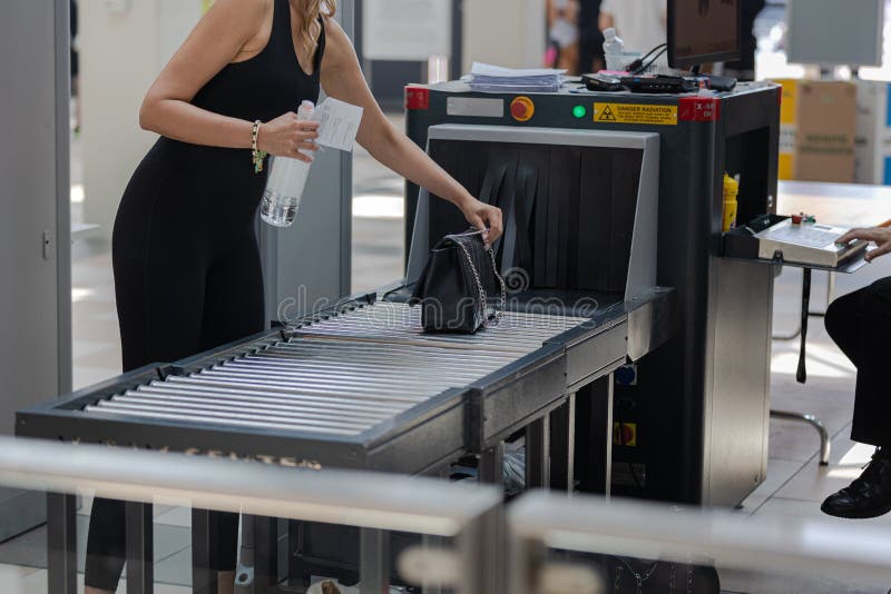 Bags, Backpacks, and Personal Effects X-Rayed at the Access Gate ...