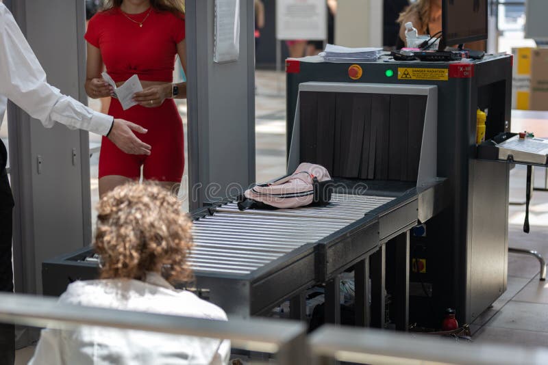 Bags, Backpacks, and Personal Effects X-Rayed at the Access Gate ...