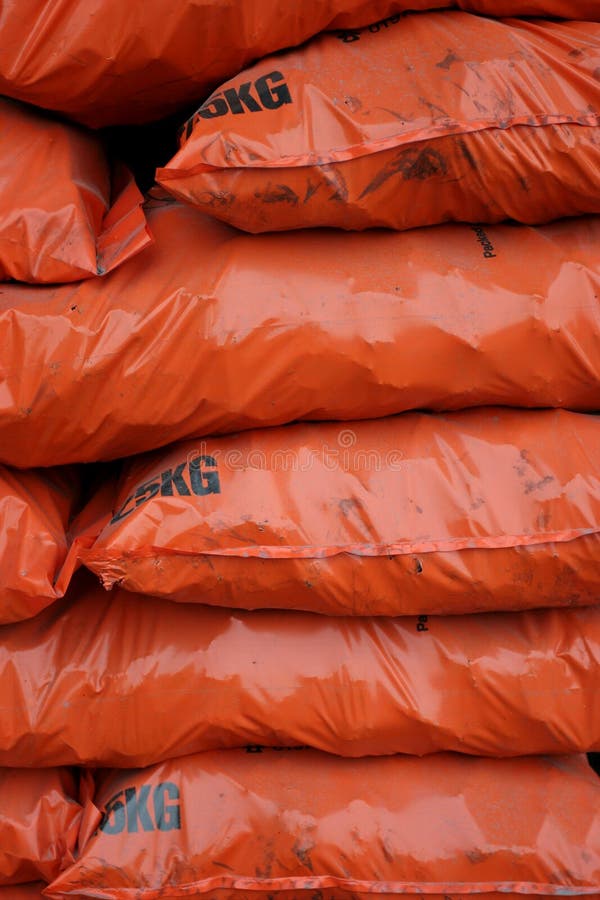 Bags of Coal stock image. Image of energy, industry, environmental ...