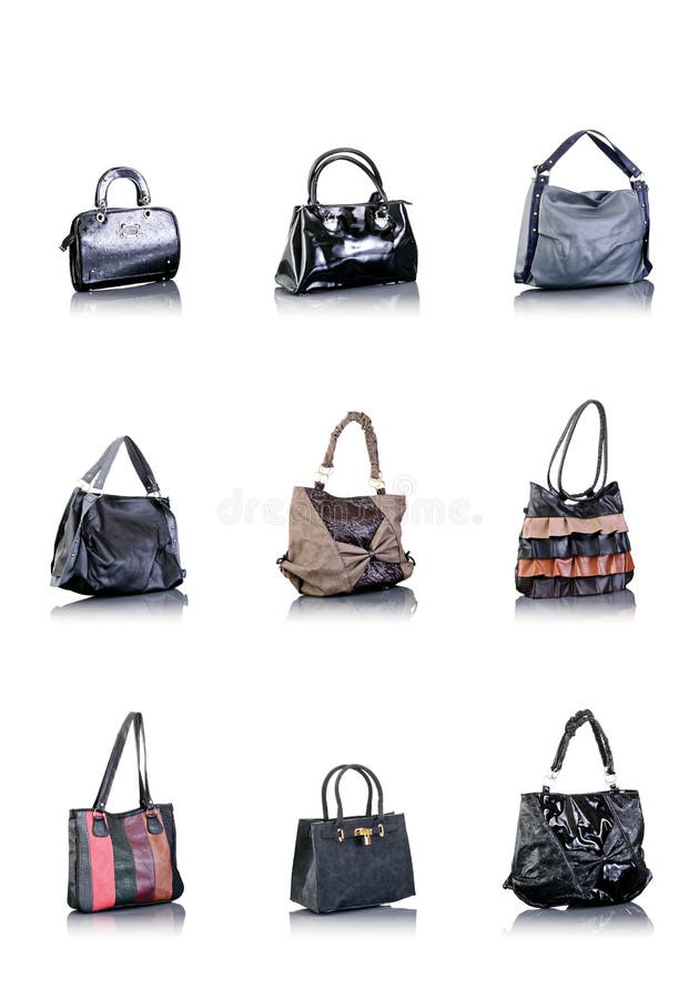 Bags collection stock image. Image of clothing, consumerism - 43120995