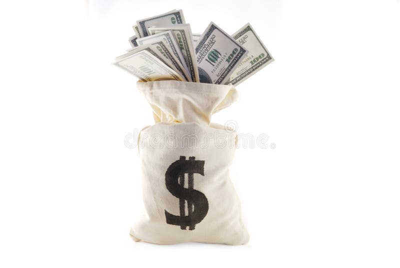 Money bags stock photo. Image of bills, financial, investments - 4023984