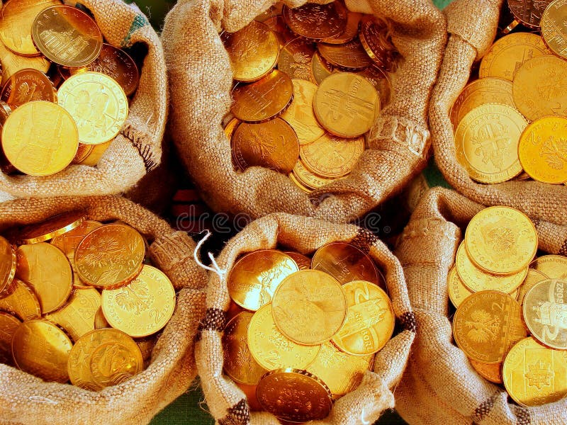 Bags with money stock image. Image of banking, budget - 8960865