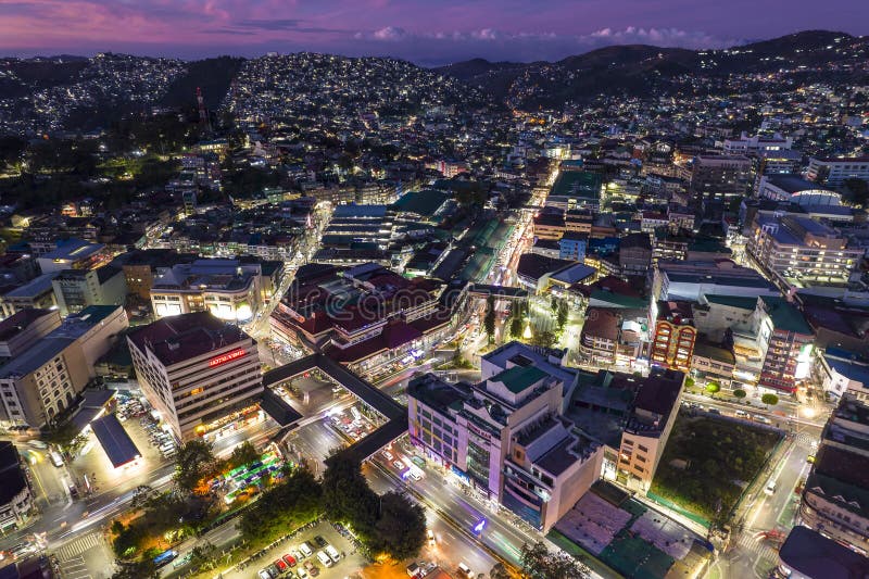 Baguio City, Philippines - Modern Jeepneys or Minibuses Serving ...