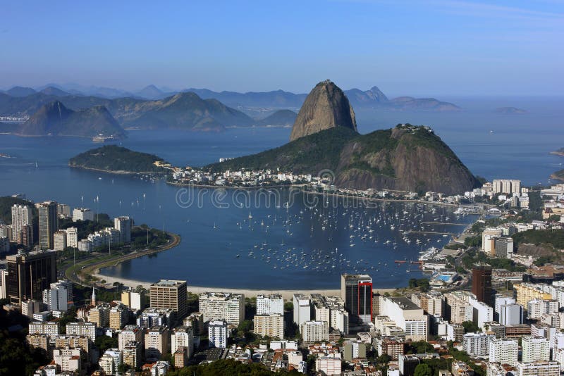 Bahía del pan de azúcar foto de archivo. Imagen de vacaciones - 25853348