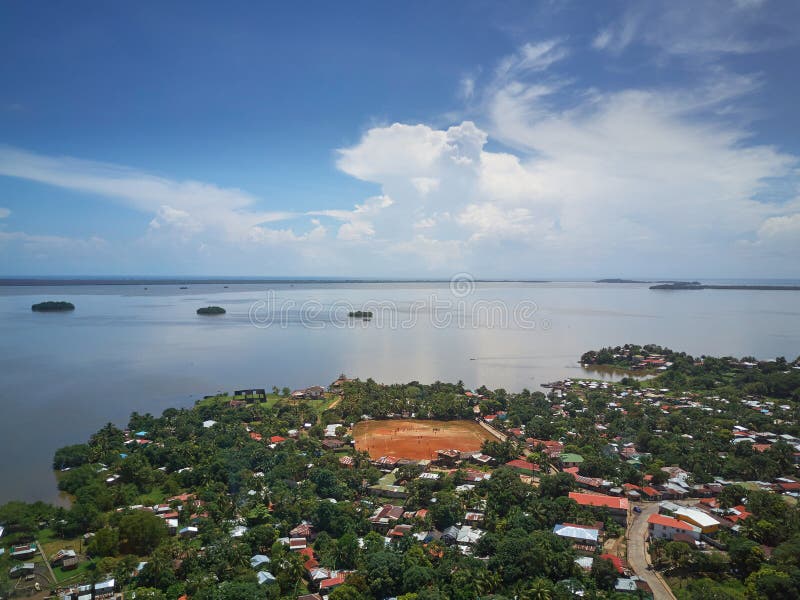 Ciudad De Bluefields En Nicaragua Foto de archivo - Imagen de océano ...