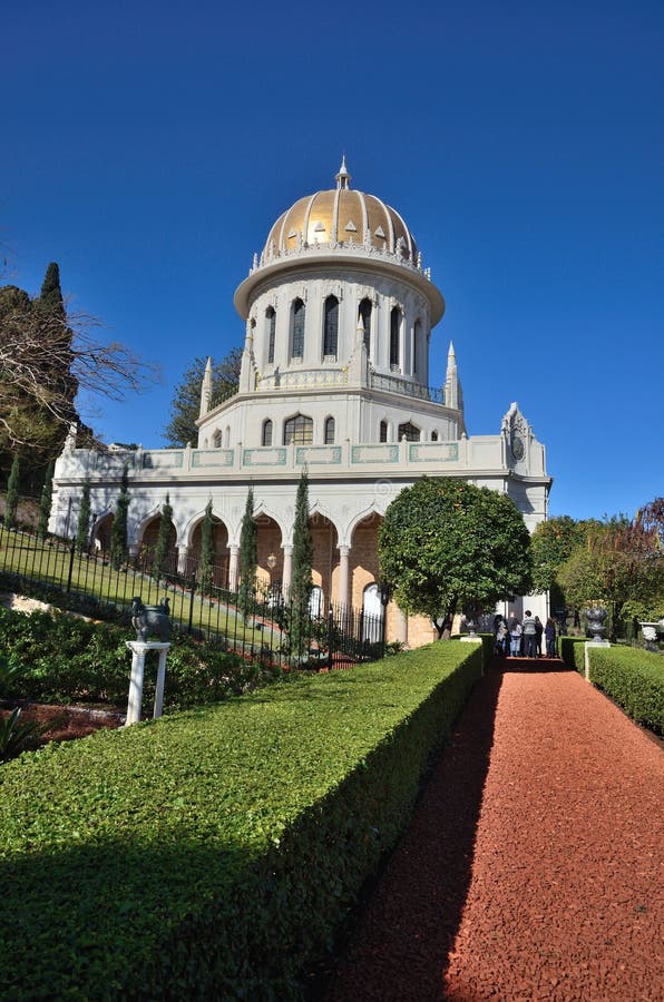 Baha i World Center stock image. Image of gardens, religion - 23313907